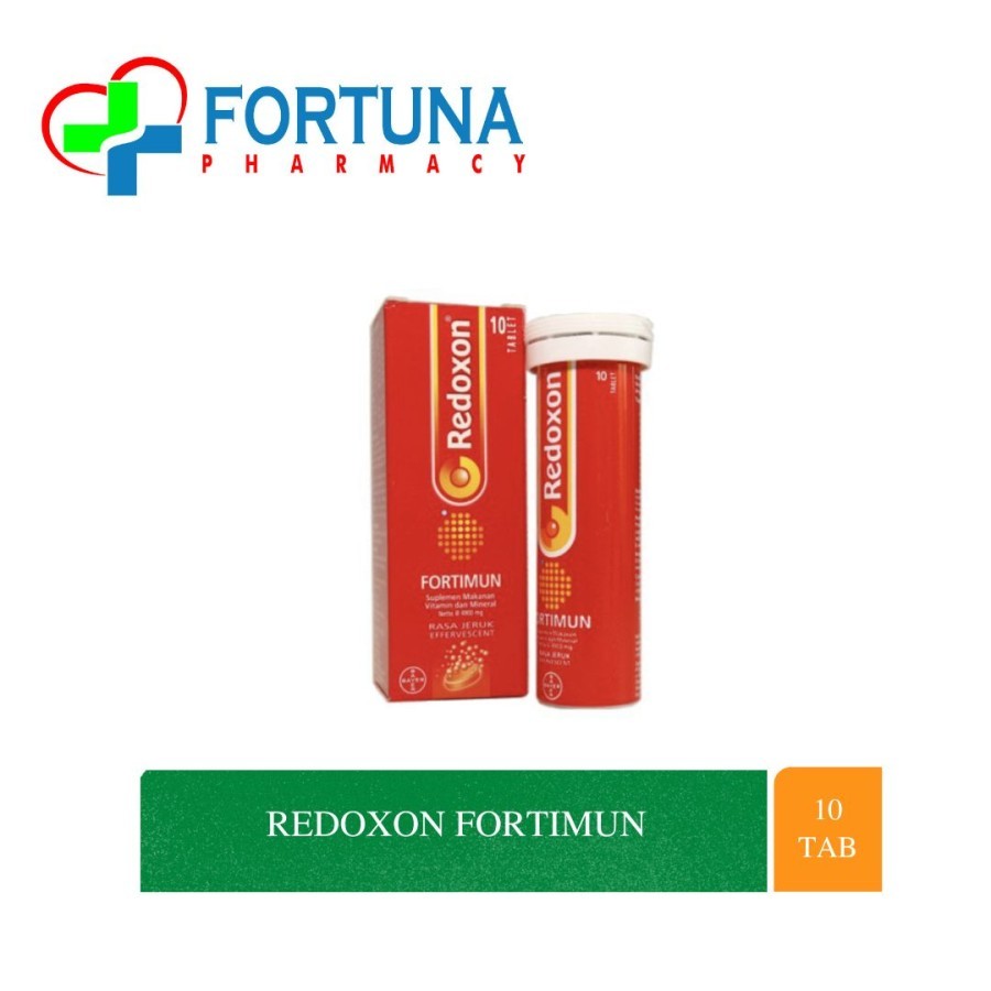 Jual REDOXON FORTIMUN EFFERVESCENT | 10 Tablet | Membantu Memenuhi ...