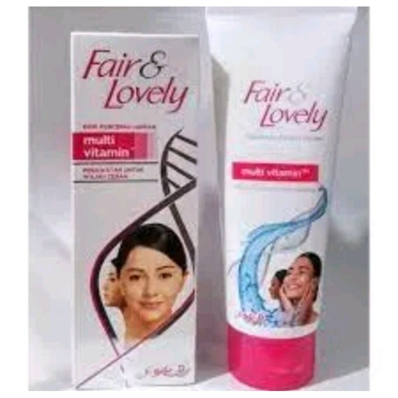 Jual Fair & Lovely Facial Foam & Cream Pencerah Wajah Kemasan Tube - Glow & Lovely - Fair ...