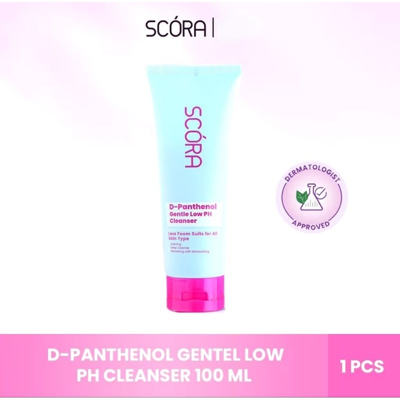 Jual SCORA D-Panthenol Gentle Low pH Cleanser | Shopee Indonesia