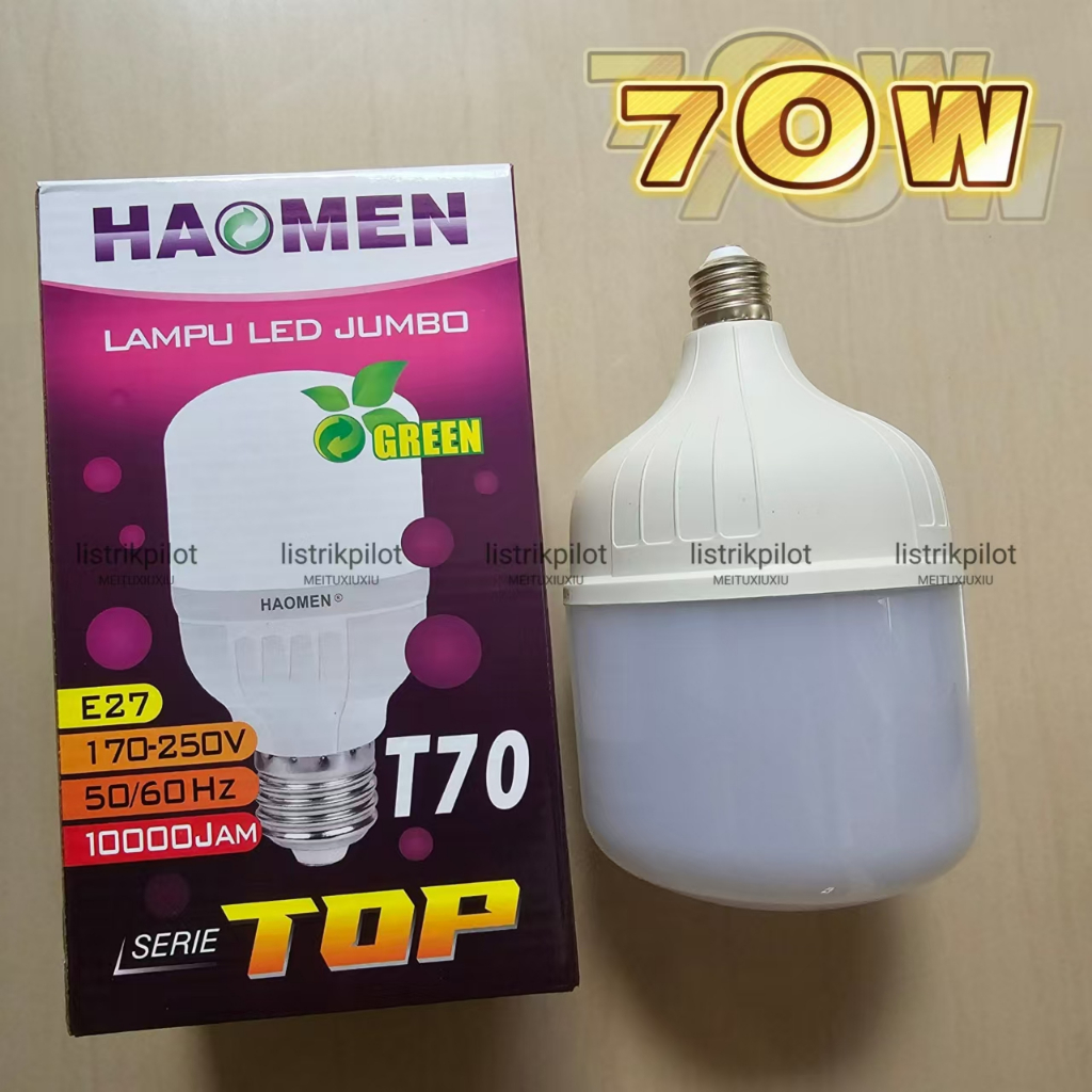 Jual lampu led E27 70W terang putih murah berkualitas | Shopee Indonesia