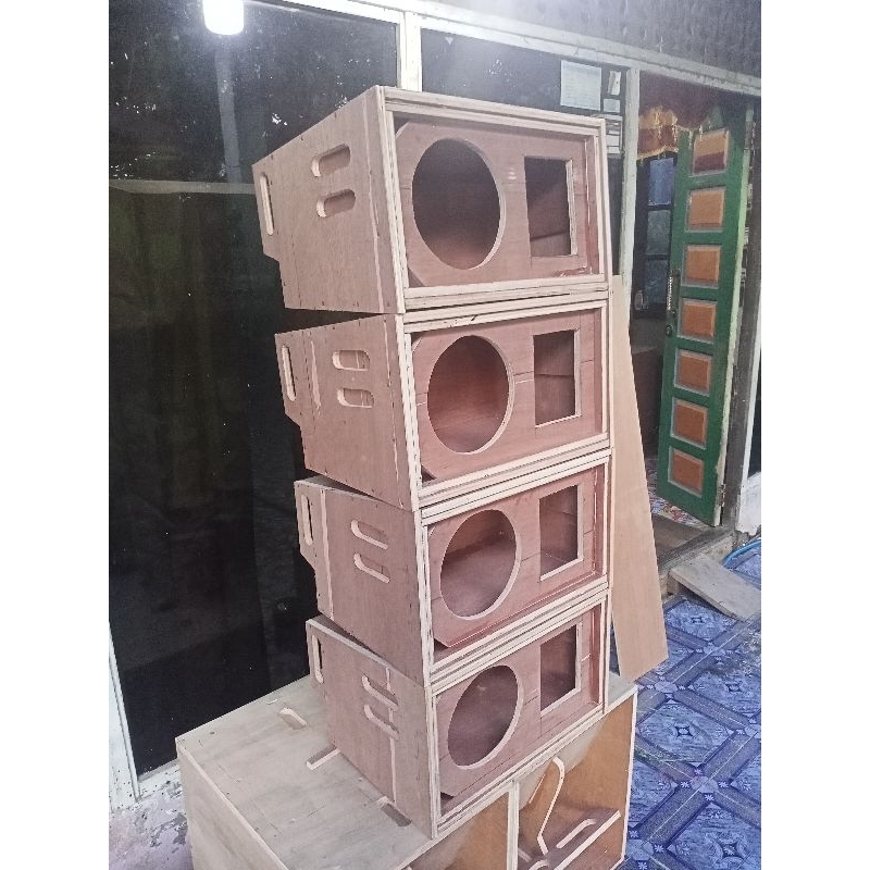 Jual box speaker custom line array single + tweeter | Shopee Indonesia