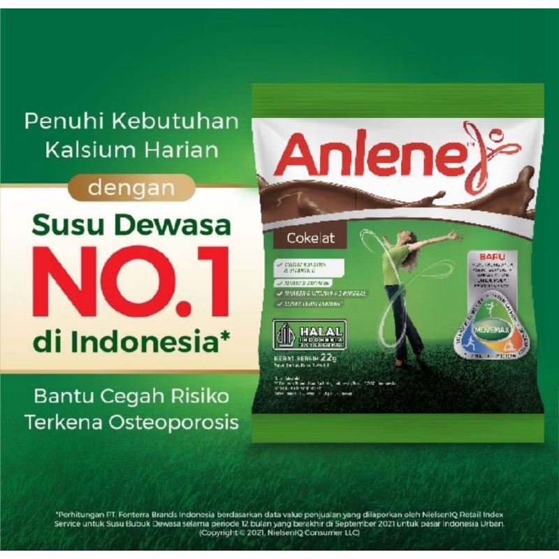 Jual Anlene actifit rasa coklat saset -susu Nutrisi Tulang, Sendi, Dan Otot | Shopee Indonesia