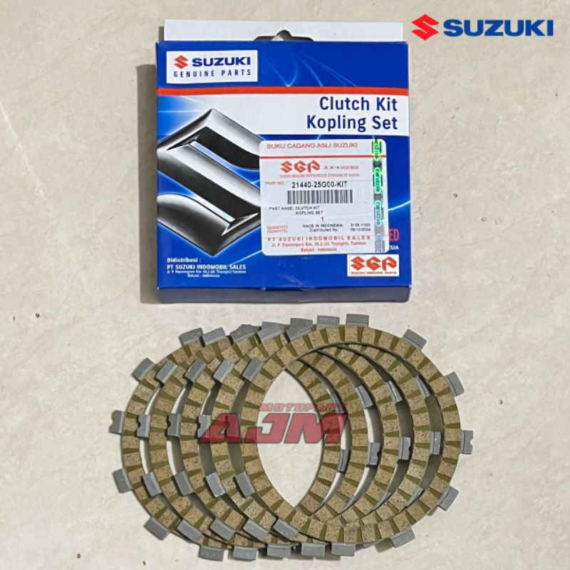 Jual KAMPAS KOPLING SATRIA FU KARBU, SATRIA FU INJEKSI & GSX 150 R-S ORIGINAL SGP | Shopee Indonesia