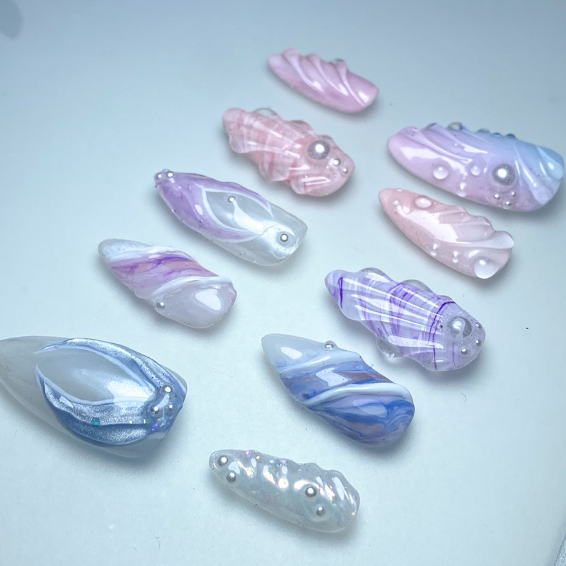 Jual PressOn by TCC - Ocean nail | Shopee Indonesia