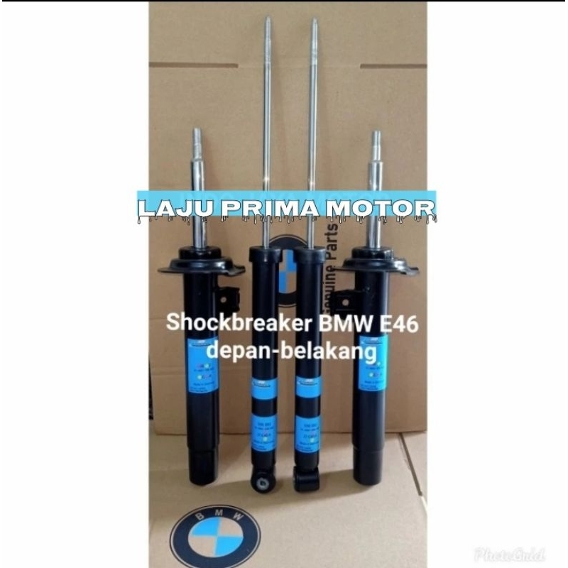 Jual Shockbreaker shock depan belakang Bmw E46 merek Boge asli | Shopee ...