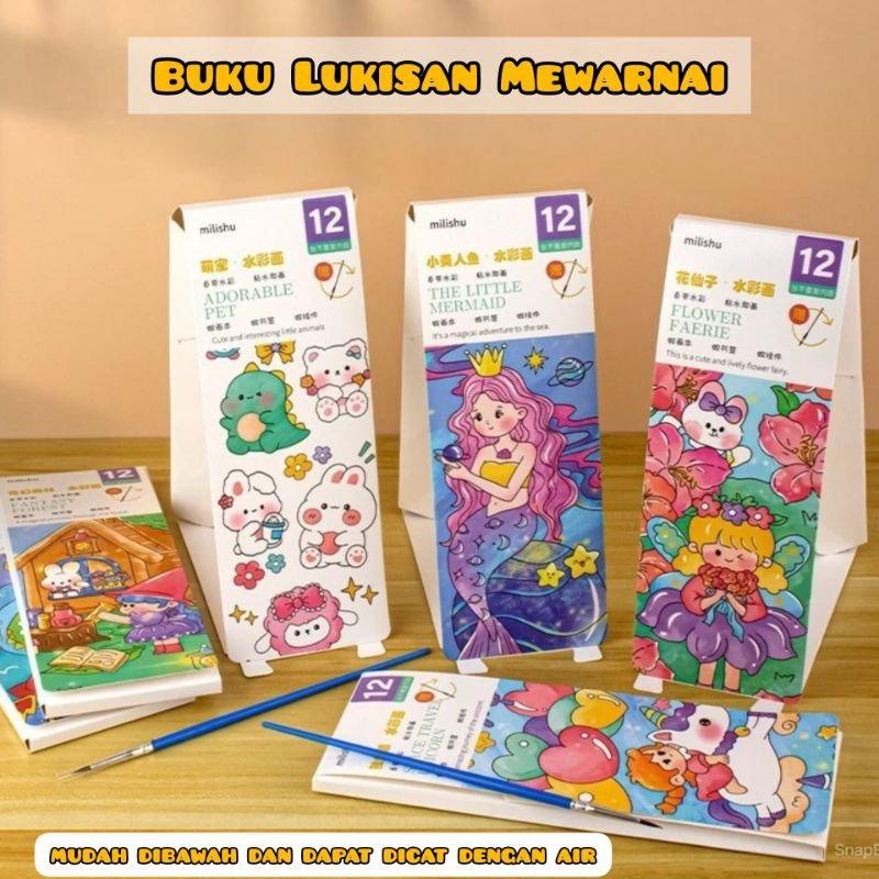 Jual 1 Set Alat Lukis Paket Melukis Anak Crayon Alat Gambar | Shopee ...