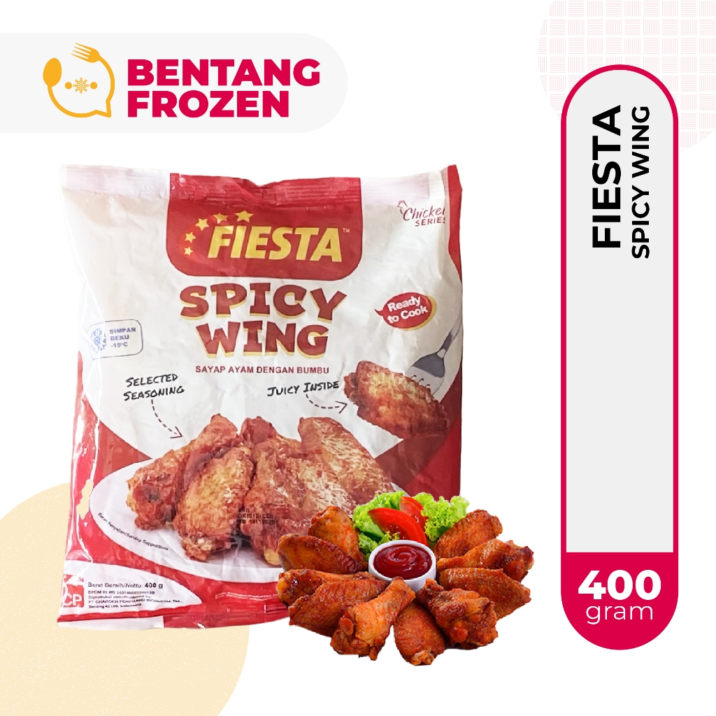 Jual Fiesta Spicy Wings 400gr / Sayap Ayam Pedas | Shopee Indonesia