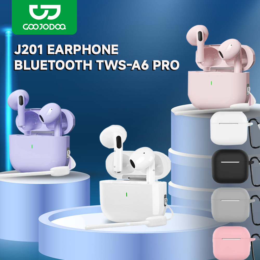 Jual J201 Earphone bluetooth TWS-A6 pro Earphone Nirkabel Headset Bluetooth 5.3 earphones BT ...