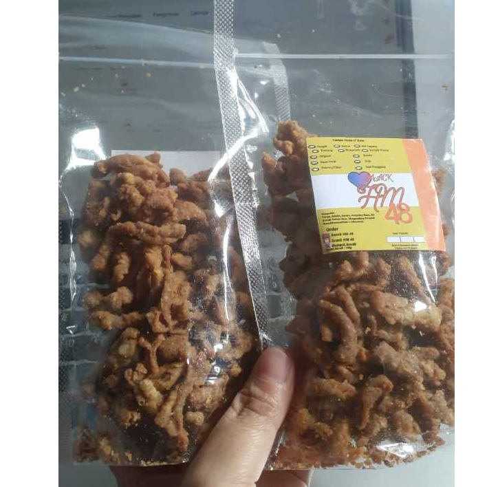 Jual Usus Crispy Original/Balado/Keju/Original Saos/Daun Jeruk/Cikur ...