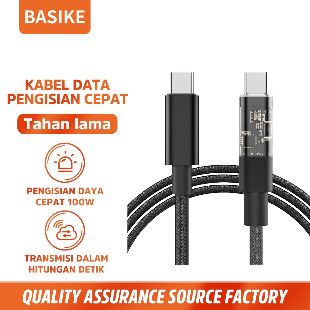 Jual BASIKE Kabel Data iPhone Super Fast Charging Type C USB to ...