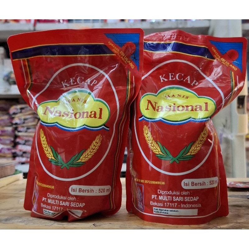 Jual kecap nasional 520ml | Shopee Indonesia