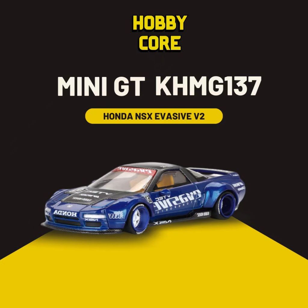 Jual [READY SEGEL] Mini GT Honda NSX Evasive V2 KHMG137 Kaido House ...