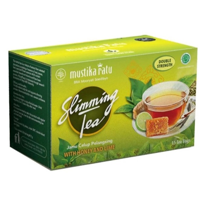 Jual Mustika Ratu Slimming Tea merupakan minuman suplemen diet kemasan ...