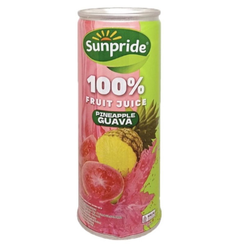 Jual Sunpride Fruit Juice Guava Kaleng 220ml | Shopee Indonesia