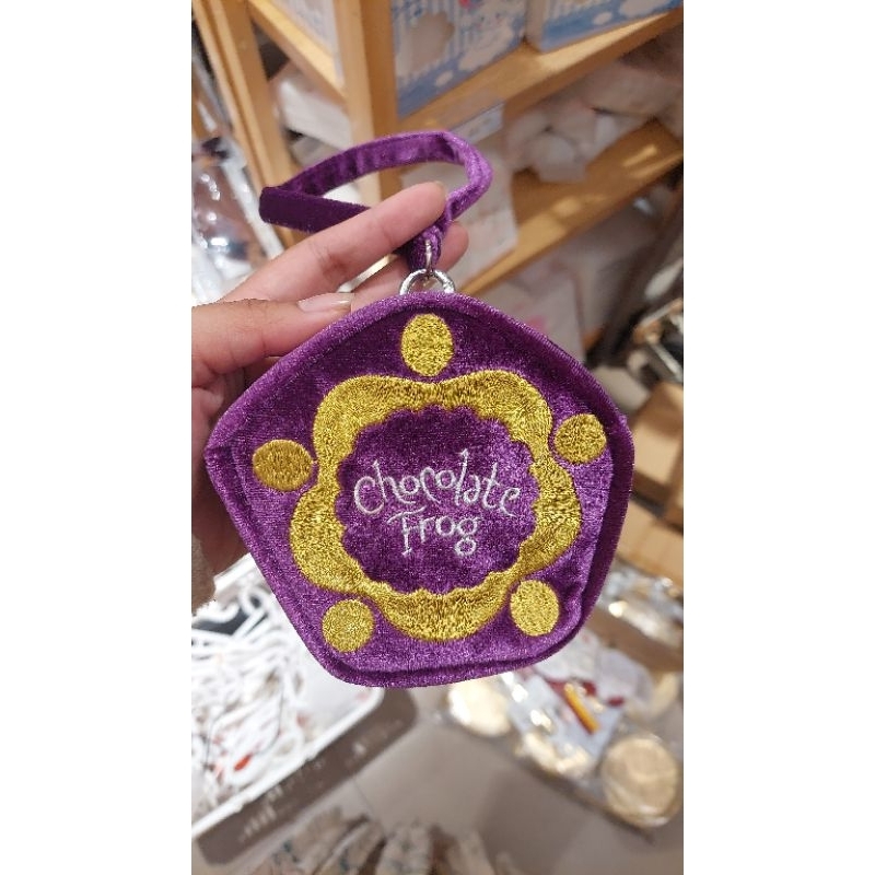 Jual Pouch Chocolate Frog, ungu coklat kodok Harry potter x miniso ...