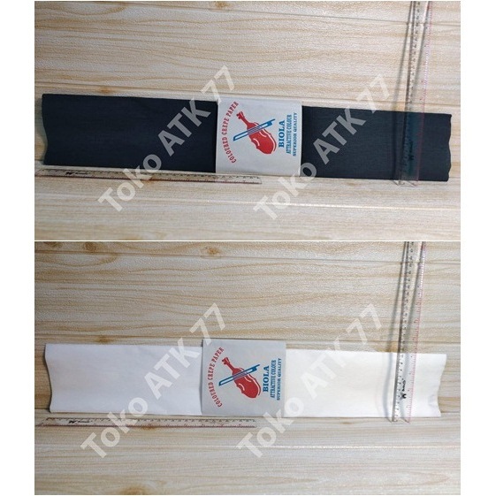 Jual Kertas Creb Kreb Crep Krep Crebe Krebe Crepe Krepe Besar Lebar ...