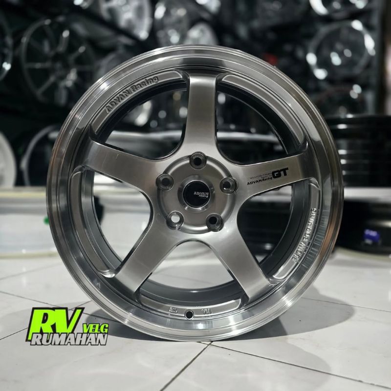 Jual velg mobil racing ring 17 ADVAN GT LEBAR 7,5 velg mobil racing R17 ...