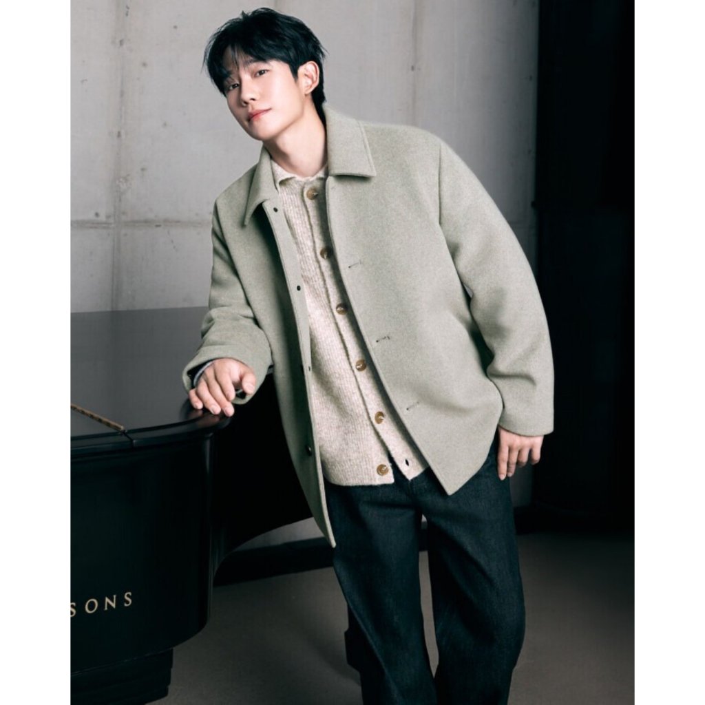 Jual Jaket Korea Pria Mind Bridge Half-Coat Tebal | Jaket Winter - 7132 ...