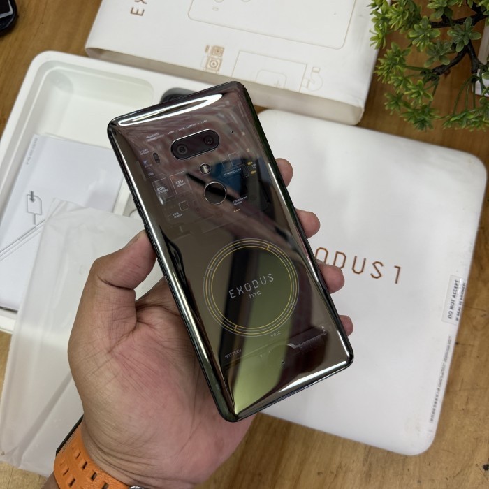 Jual Rare HTC exodus 1 Lte Cryptophone 6GB 128GB Dual sim Super Mulus ...