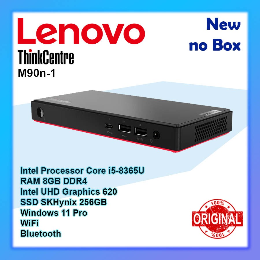 Jual Lenovo ThinkCentre M90n-1 NANO Intel Core i5 SSD RAM 8GB DDR4 NVMe ...