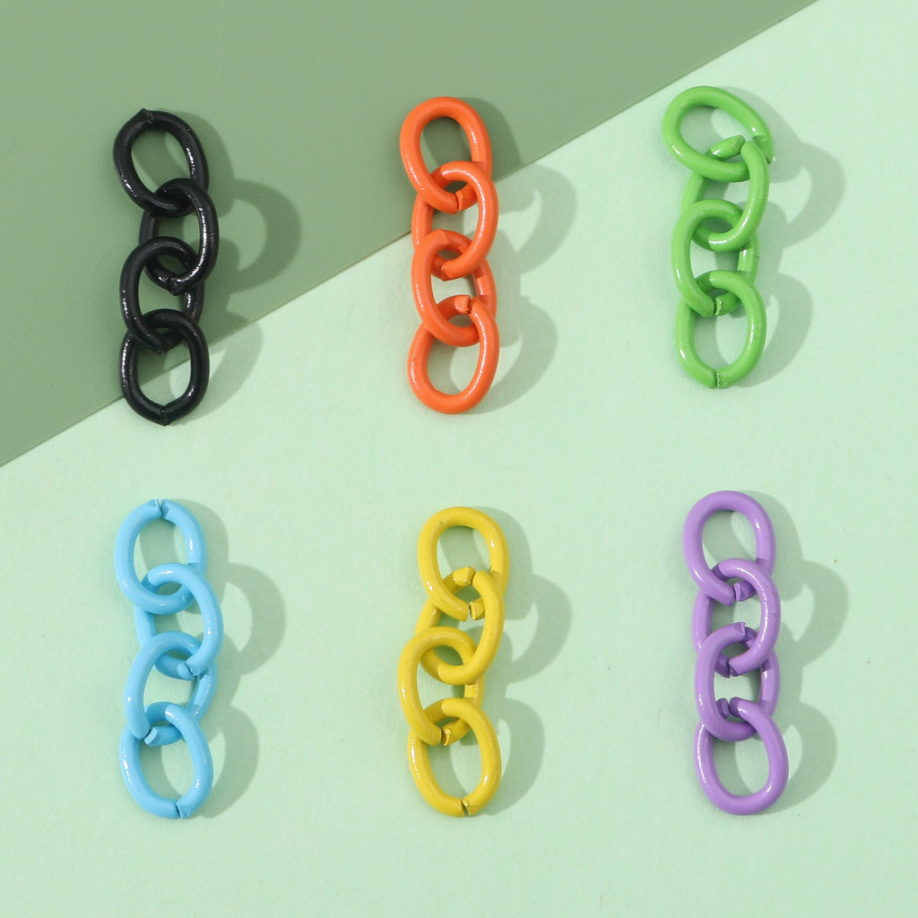 Jual A010 Aksesoris Rantai Warna untuk Pembuatan DIY | Shopee Indonesia