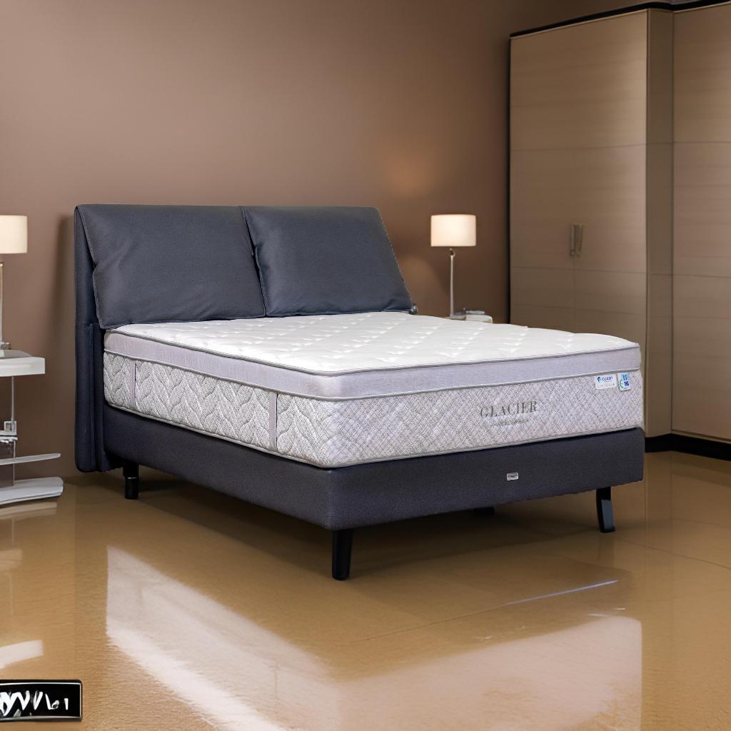 Jual Spring Bed Ocean Glacier Natural Latex || Kasur Ocean Glacier ...
