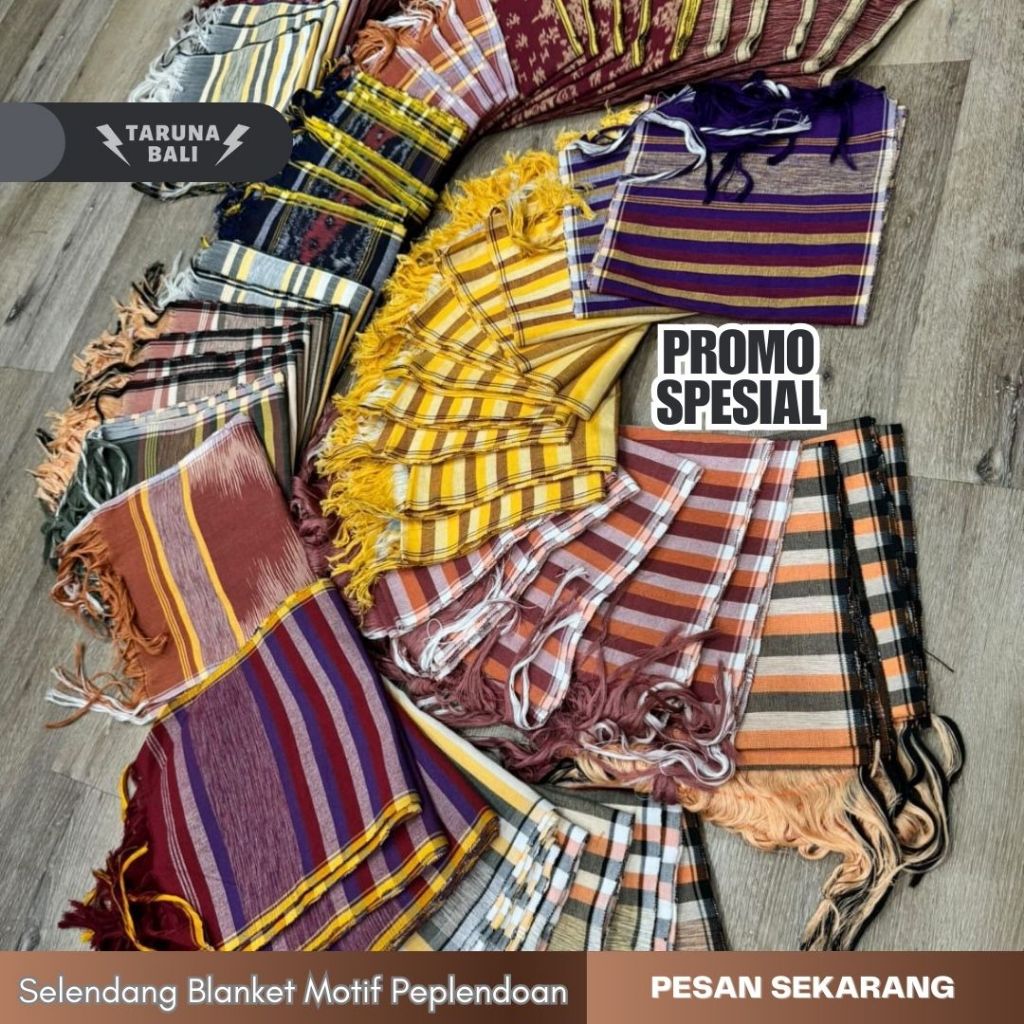 Jual Selendang Blanket Motif Peplendoan Kombinasi Gringsing | Selendang ...