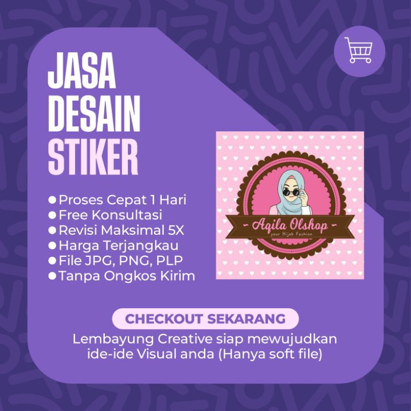 Jual JASA DESAIN STIKER, STICKER PROFESIONAL | BISA REQUEST CUSTOM ...