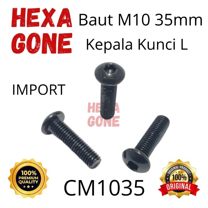 Jual Baut M10 panjang 35mm | Shopee Indonesia
