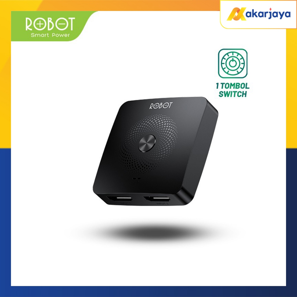 Jual ROBOT HM103 HDMI Switch and Splitter 2 in 1out Bi-Direction 4K ...