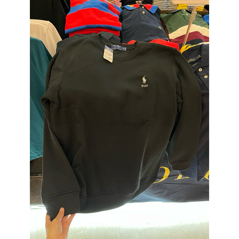 Jual Jastip polo sweater hitam XL | Shopee Indonesia