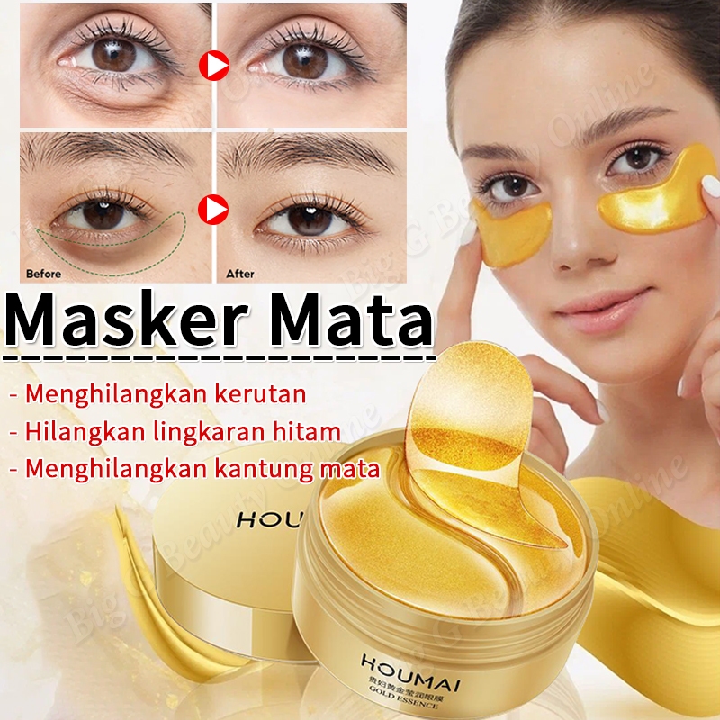 Jual Masker Mata Penghilang Kantung Mata Dan Mata Panda 24K Gold ...