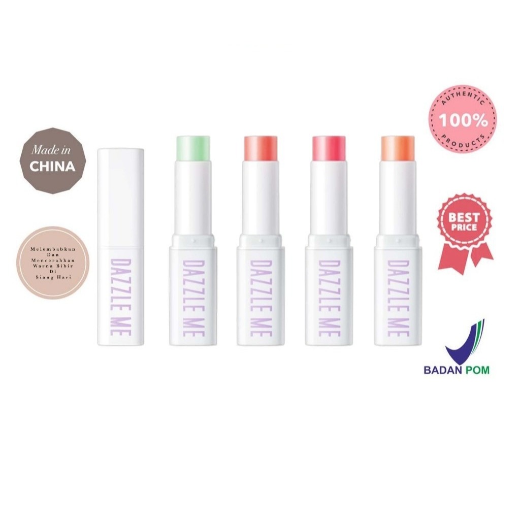 Jual DAZZLE ME Fruit Justice Lip Balm | Moisturizing Vitamin E Baby ...