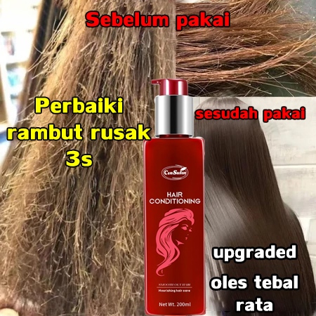Jual Conditioner rambut Kondisioner tanpa bilas 200ml Hair Mask For Dry ...