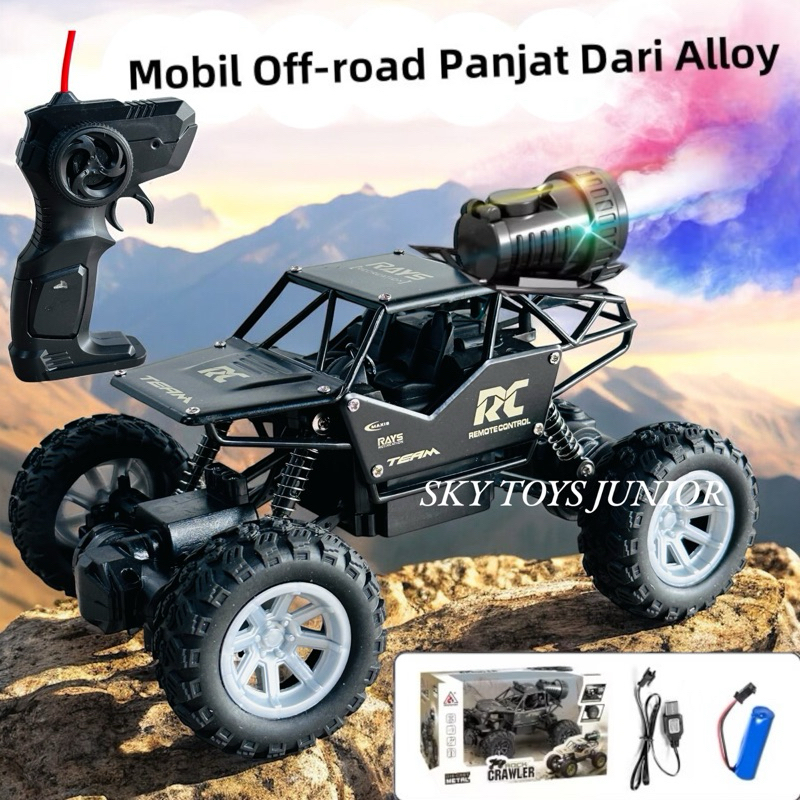Jual 04 Mobil Remote Control Rc Off Road Mobil Rc Spray Alloy Climbing ...