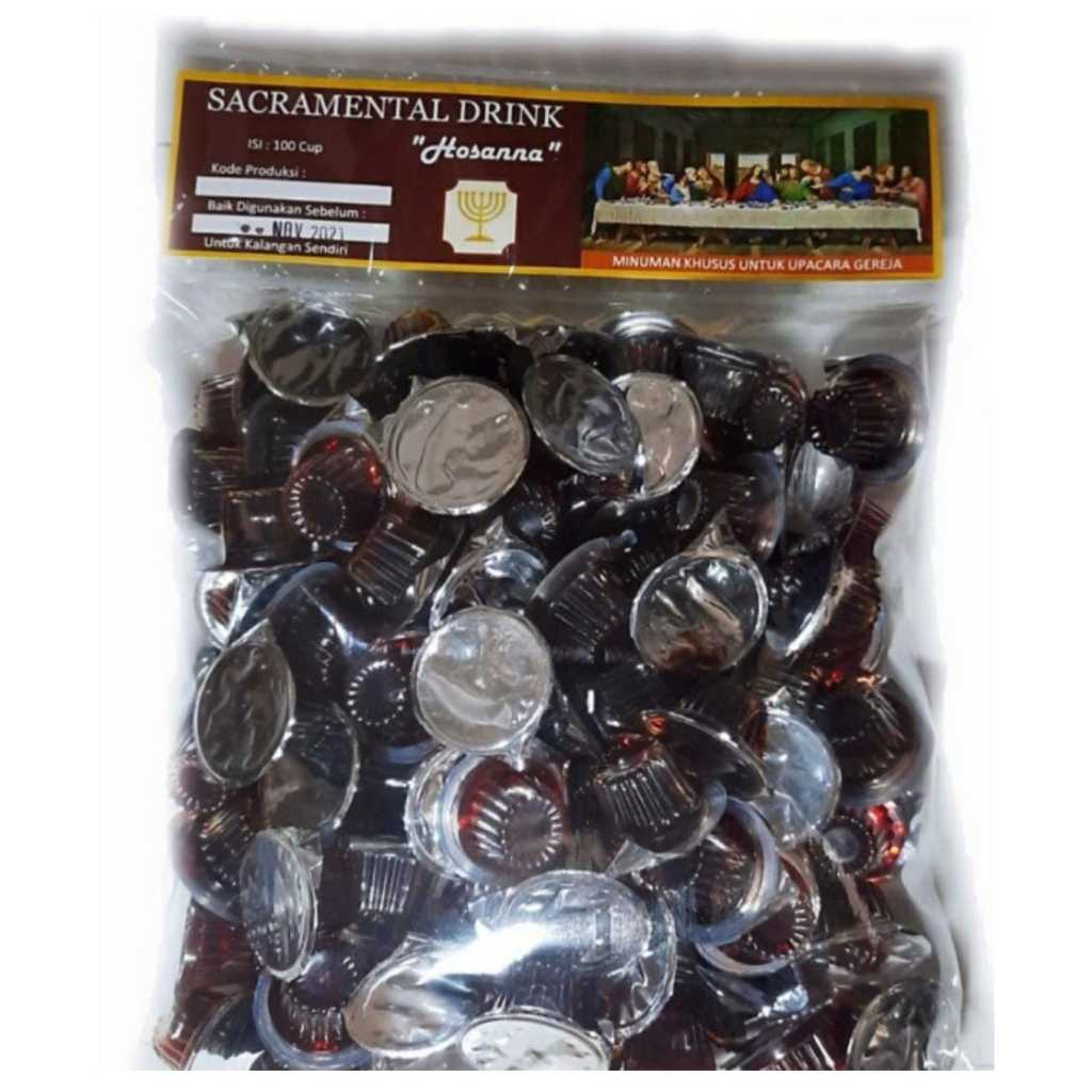 Jual Perjamuan Kudus cup Hosanna isi 100pcs | Shopee Indonesia