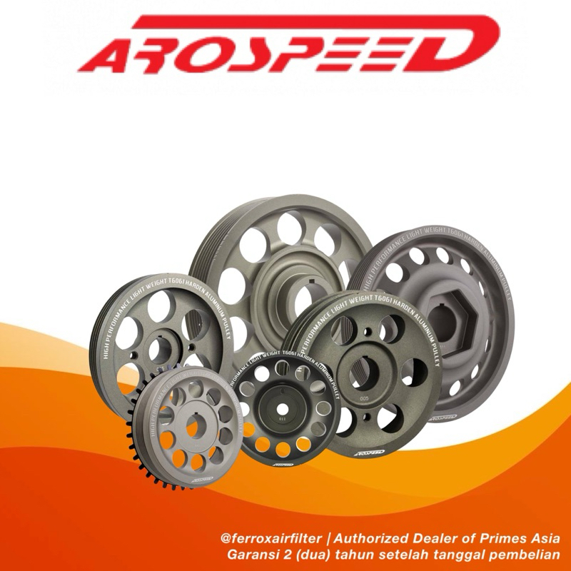 Jual AROSPEED Light Pulley Raize Avanza Rush Crankshaft Kruk As ...