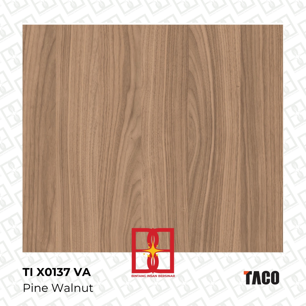 Jual TACO ULTIMATE HPL TI X0137 VA (Pine Walnut) | Shopee Indonesia