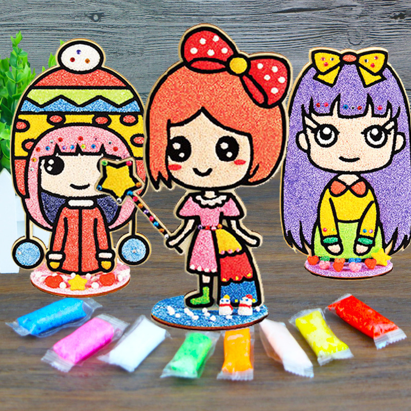 Jual DIY Tempel Clay Slime Set / Panjangan Simple Art Craft Painting ...