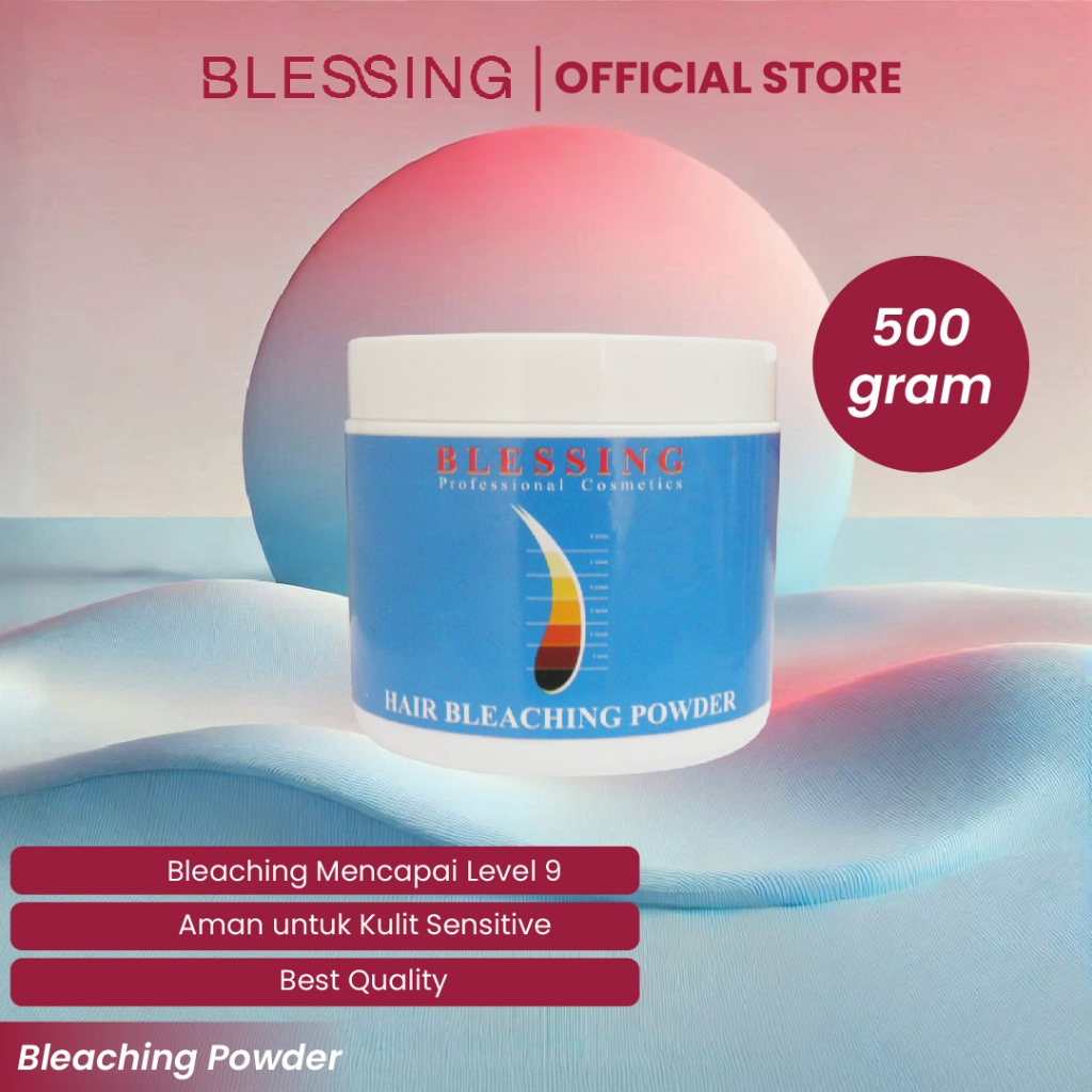 Jual BLESSING Hair Bleaching Powder 500 Gr | Bubuk Biru | Lightening Up ...