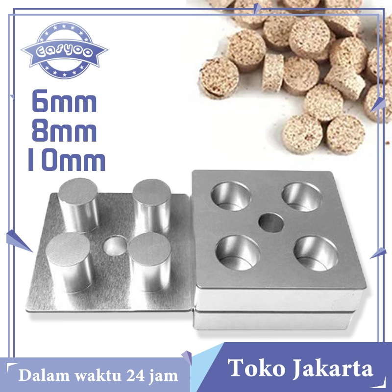 Jual 6/8/10mm Manual Tablet Mold Cetakan Pil 4 Holes Cetakan Tablet 4 ...