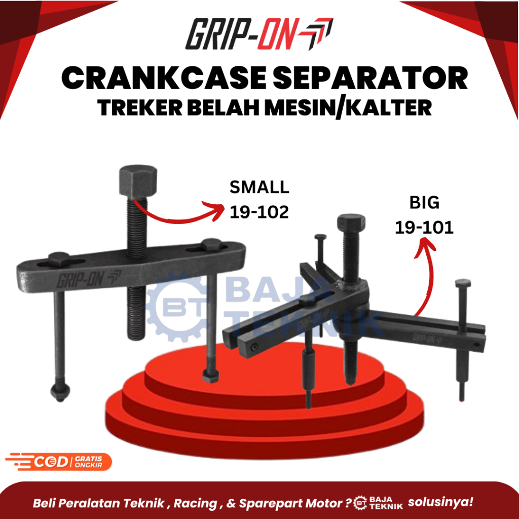 Jual GRIP-ON CRANKCASE SEPARATOR 2 BOLT PULLER SMALL 19-102 | CRANKCASE ...