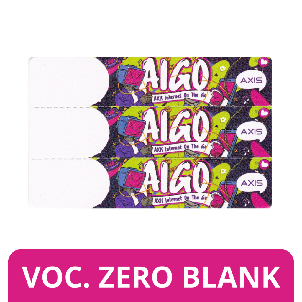 Jual Voucher ZERO Blank AXIS - Cocok Untuk Berbagai Kebutuhan Data ...