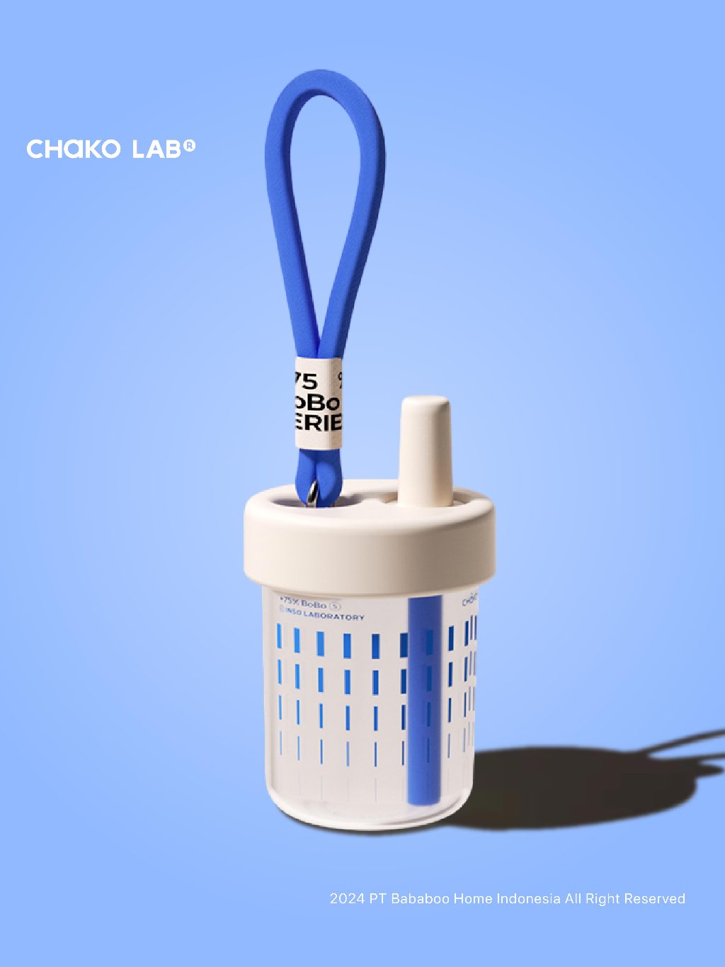 Jual CHAKO LAB Bobo Tritan Cup 450 ml - White | Shopee Indonesia