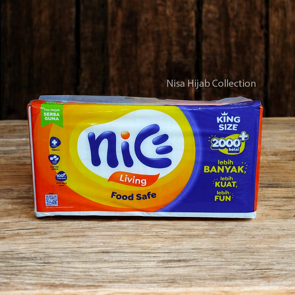 Jual Nice 2000 Helai Tisu Facial Lembut Kiloan Peony Kemasan 1000 Sheet ...