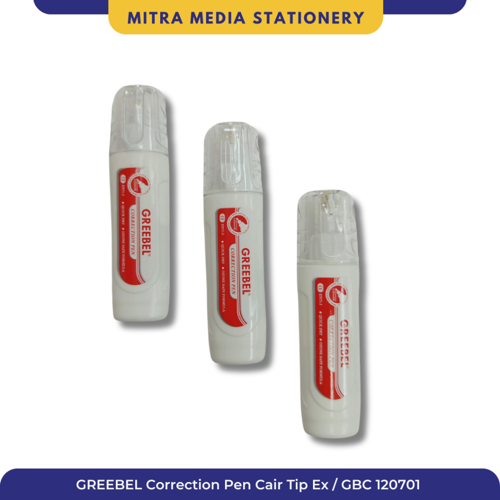 Jual Tip-Ex Cair Greebel GBC-120701 / Correction Pen (PCS) | Shopee ...