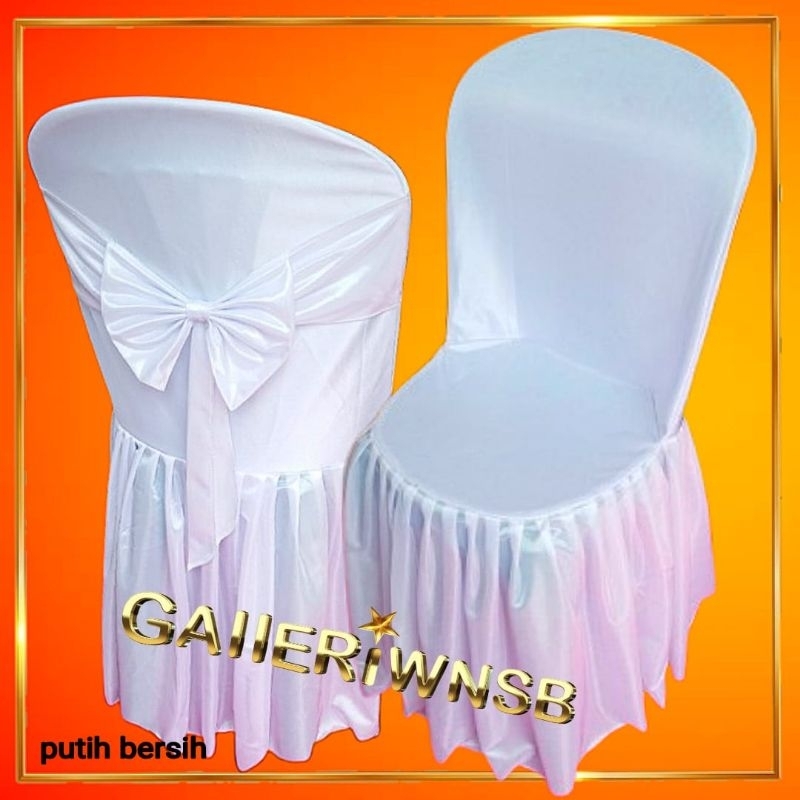 Jual ISI 50 PCS SARUNG KURSI PESTA COVER KURSI PLASTIK BULAT ALLSIZE ...