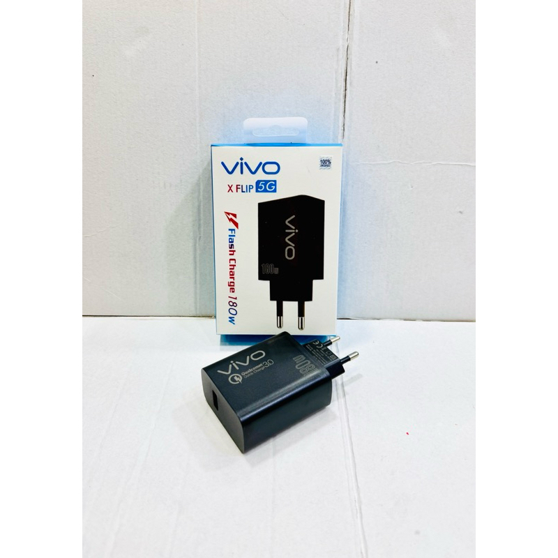 Jual Adapter Fast Charger VIVO 180W QC3.0 X FLIP 5G / X90 Pro + 1USB ...