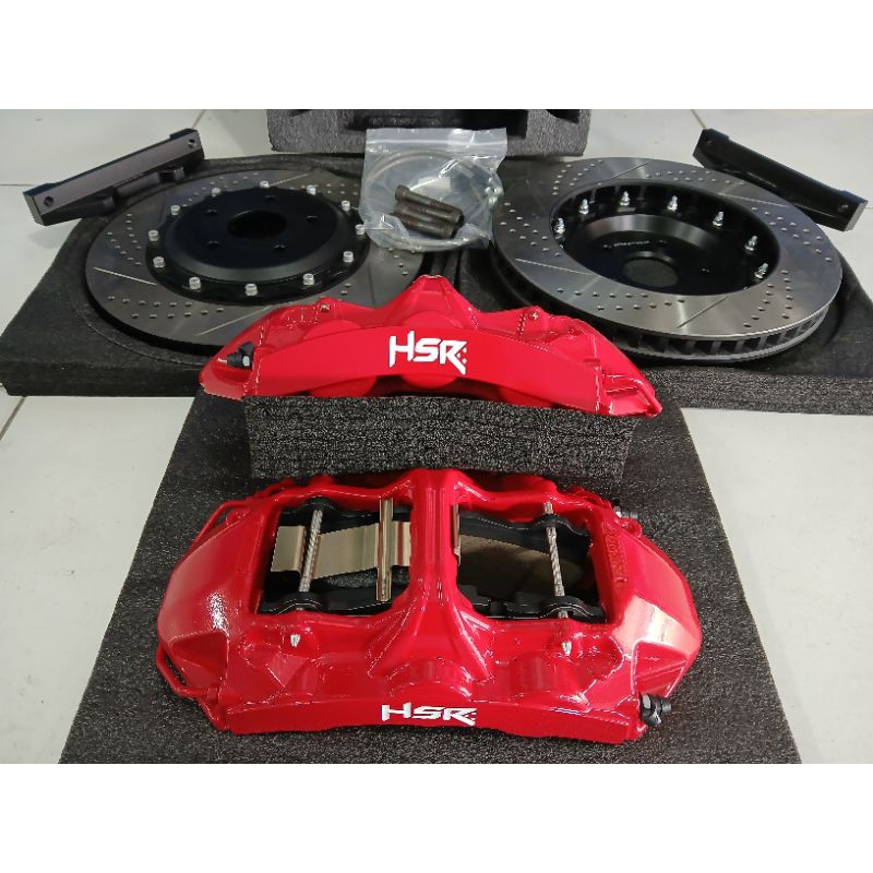 Jual BBK / BIG BRAKE KIT HSR 6 POT / 6 PISTON 355X32 DRILLED SLOTTED ...