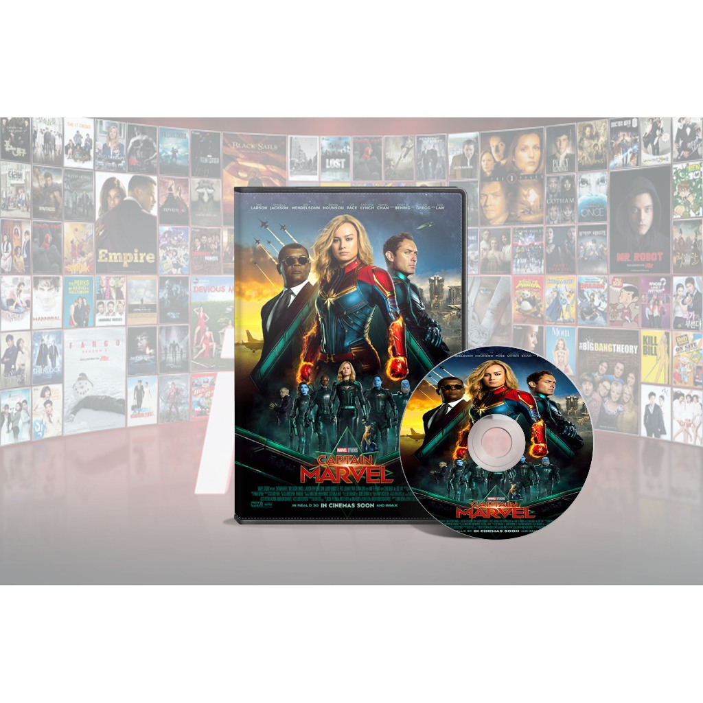 Jual Koleksi DVD Film Captain Marvel & The Marvels (2019-2023) | Shopee ...